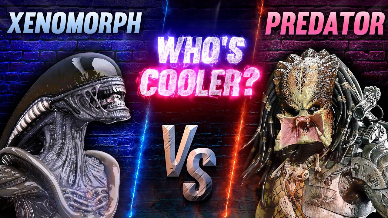 Xenomorph VS Predator - Who's Cooler? Comparison Alien and Predator ...