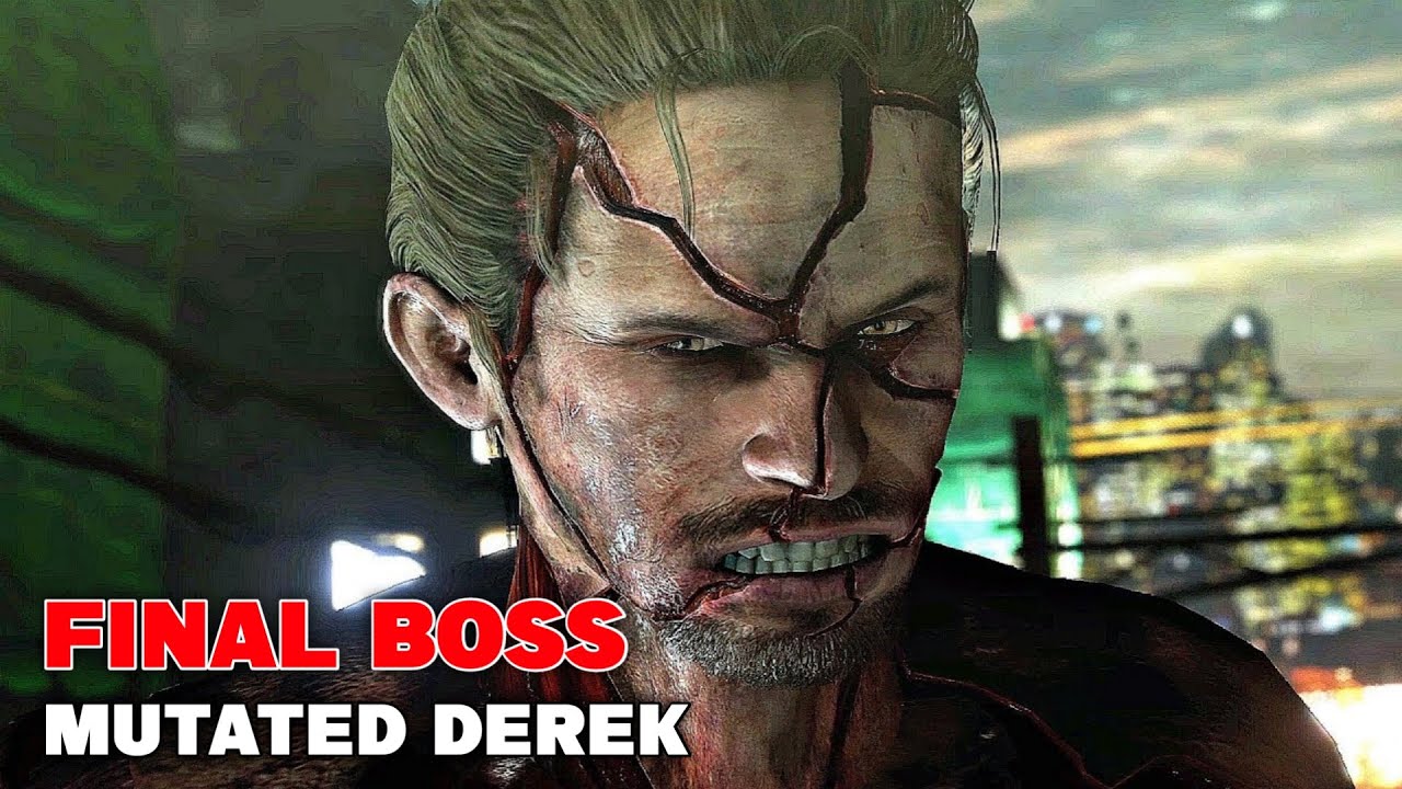 All Chasing and Final Boss Fight Mutated Derek's Simmons - Resident ...