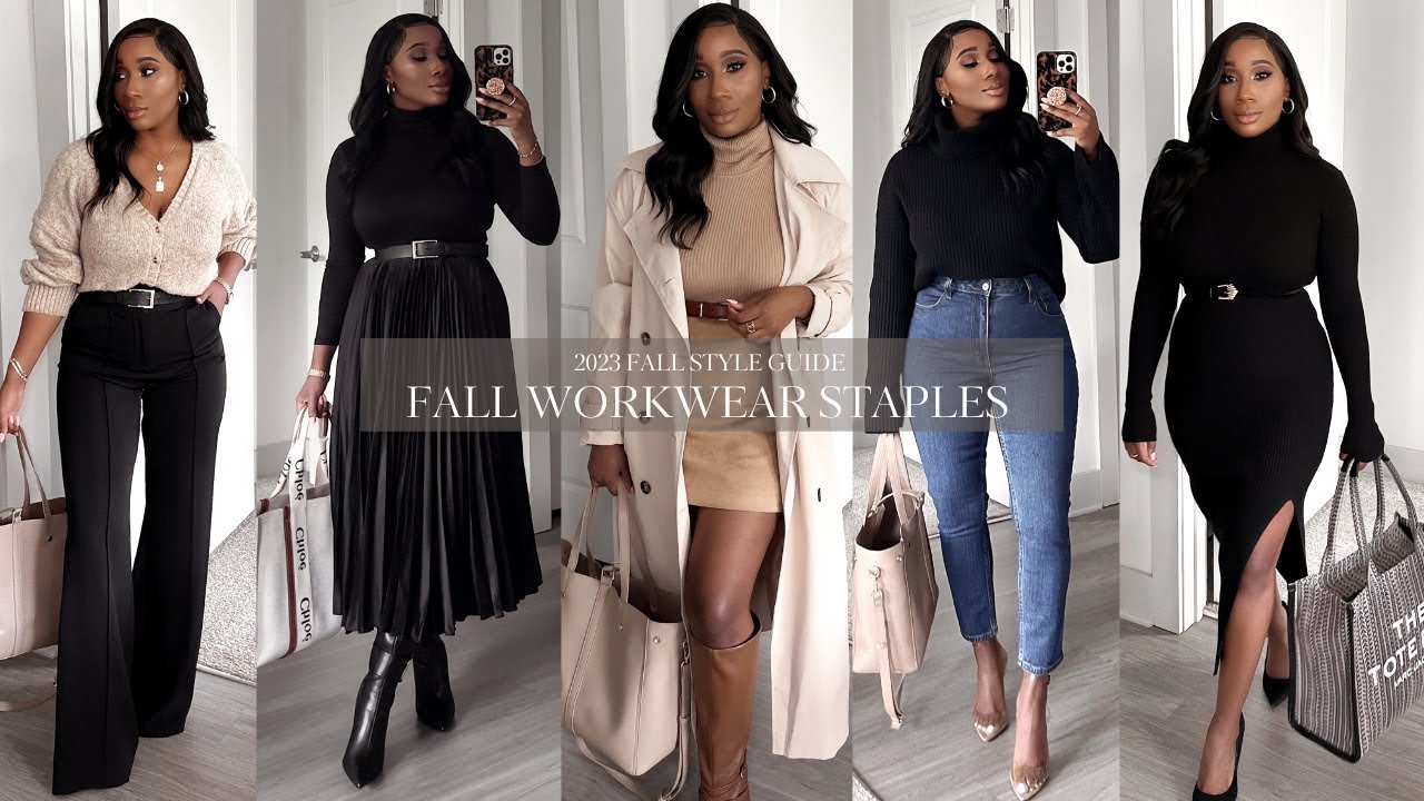 ELEVATED FALL WORKWEAR OUTFITS! | 2023 STYLE GUIDE - YouTube