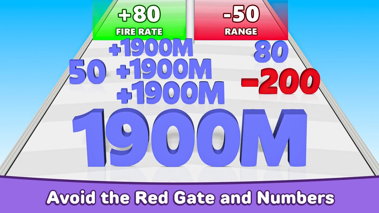 Number Dash: Multiply & Grow - Gameplay Walkthrough ASMR - YouTube