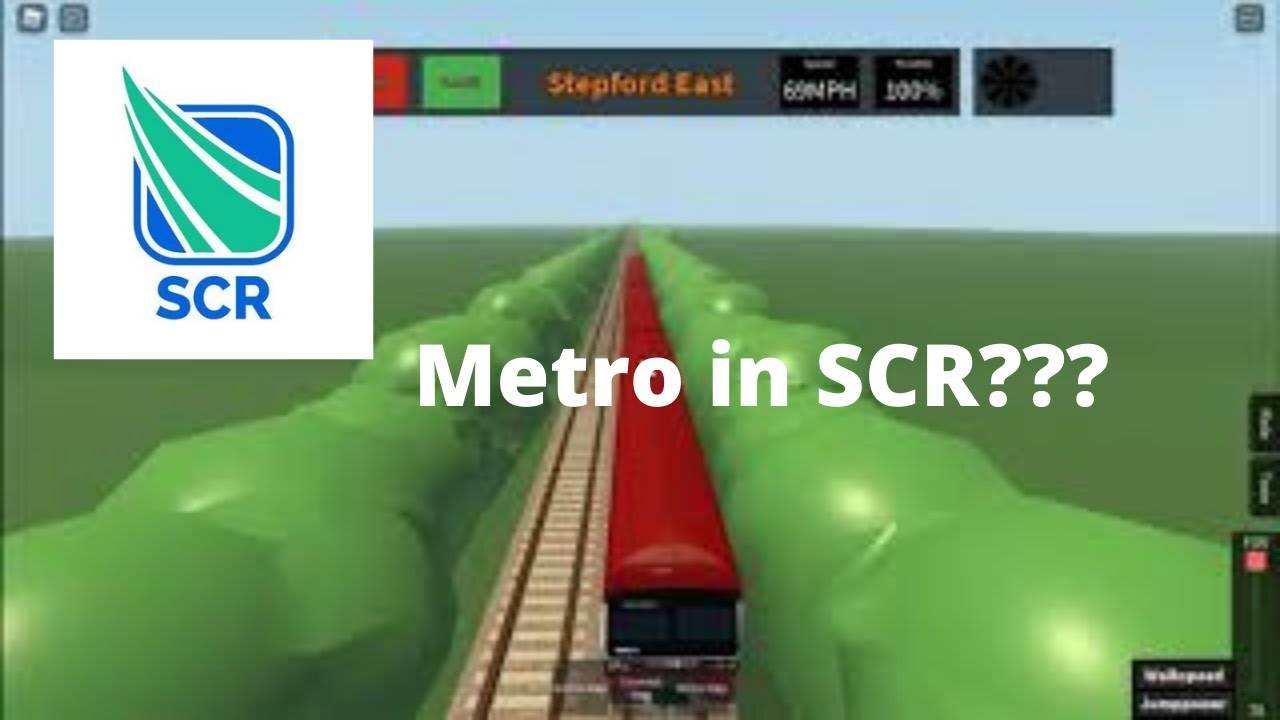 I found a game where you can still drive Metro and TramLink in SCR ...