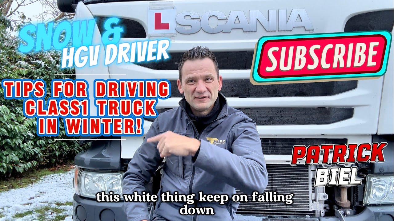 Master Snowy Roads: Essential HGV Tips - YouTube