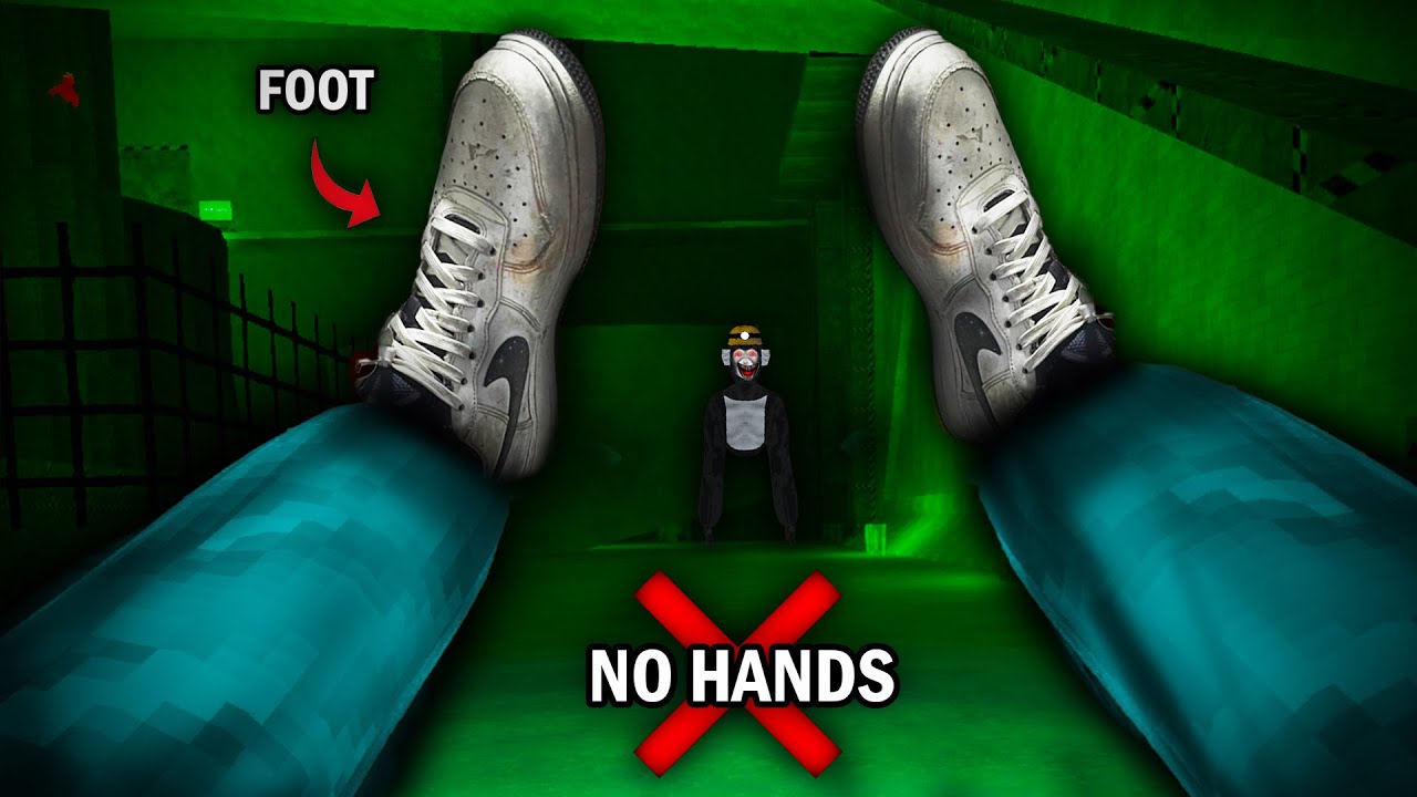 I Played BIG SCARY With My FEET... - YouTube