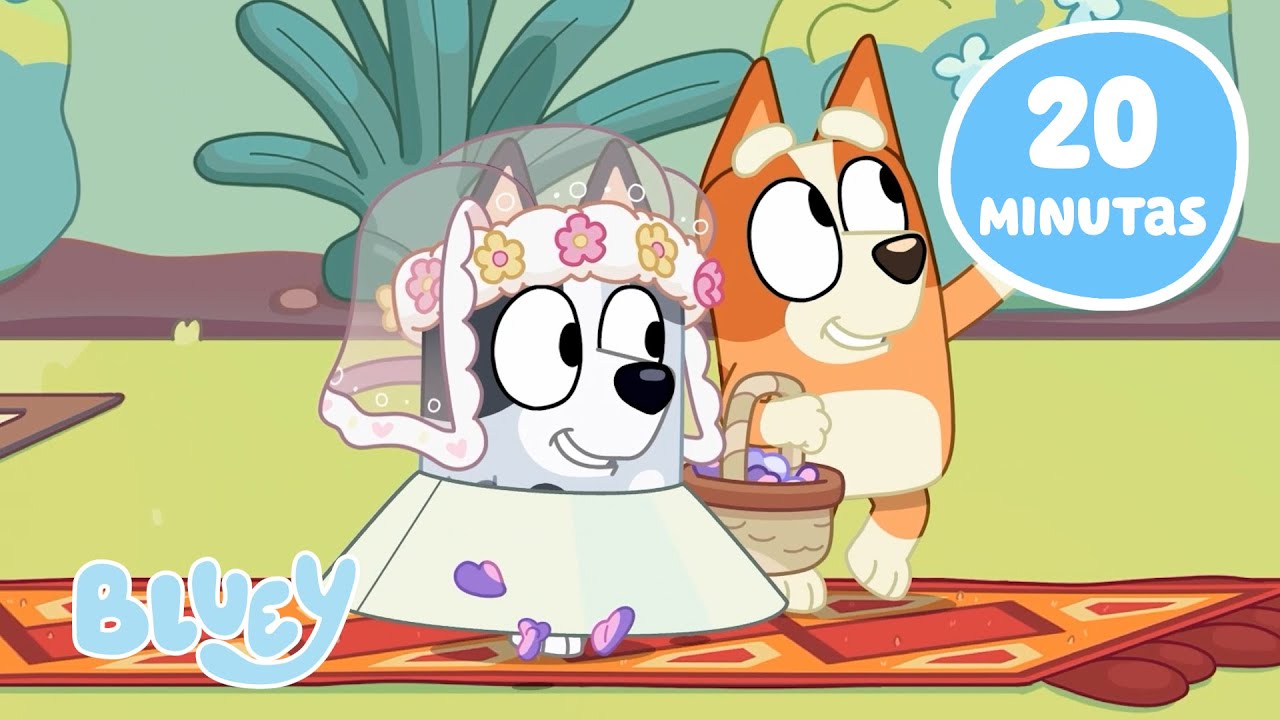 Diversión con las niñas de las flores 🌺🧡 | Bluey - España Oficial - YouTube