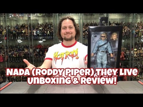 They Live John Nada Unboxing & Review! Rowdy Roddy Piper! - YouTube