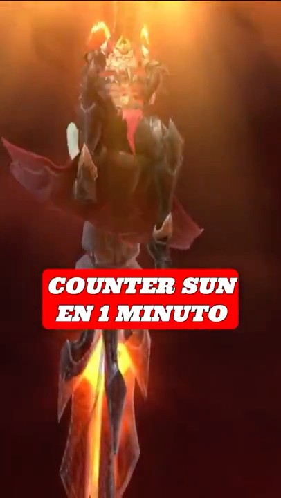 COUNTER SUN EN 1 MINUTO #mlbbespañol #mlbblatam #mobilelegends # ...