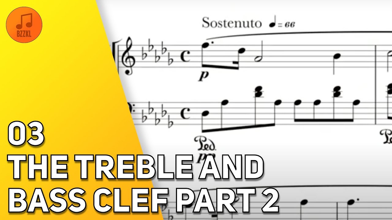 The Treble and Bass Clef Part 2 (Grade 2 Lesson 3) - YouTube
