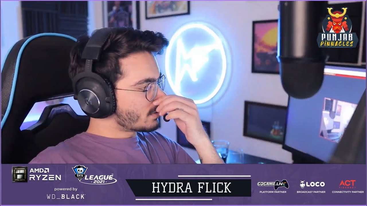 Hydraflick Top Fragger | Punjab Pinnacles First win in Skyesports ...