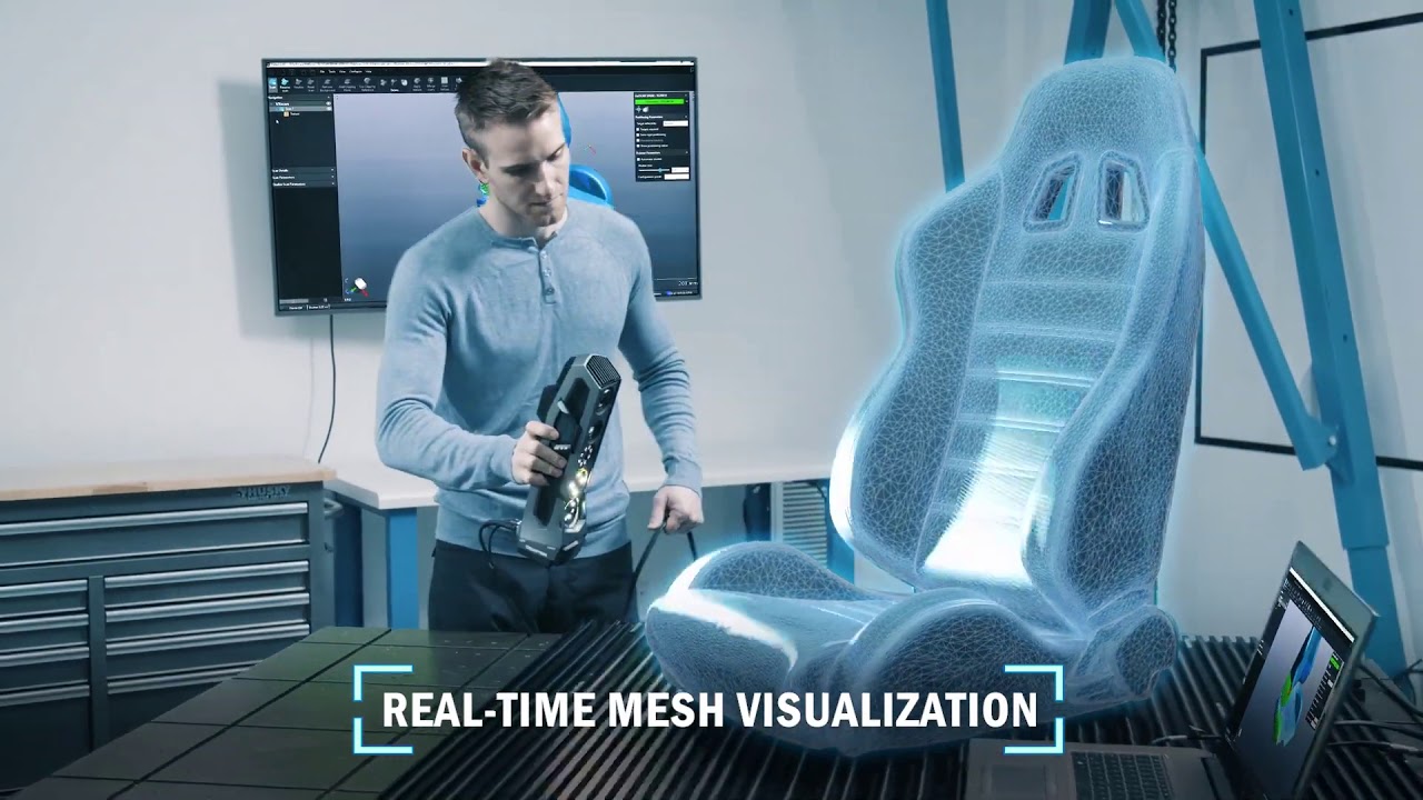 The all new Go!SCAN SPARK™ 3D Scanner by Creaform. - YouTube