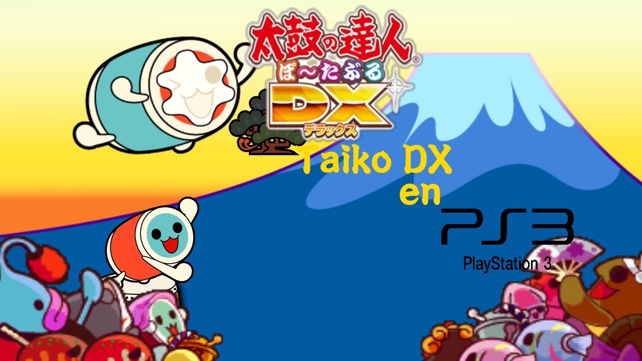 Taiko DX de psp en ps3 - YouTube