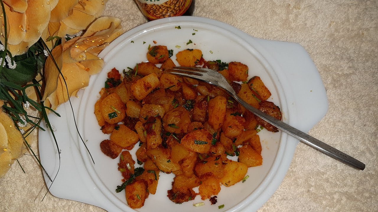 Potato Fry (potato curry)|ഉരുളക്കിഴങ്ങ് ഫ്രൈ (ഉരുളകിഴങ്ങ് കറി ) - YouTube