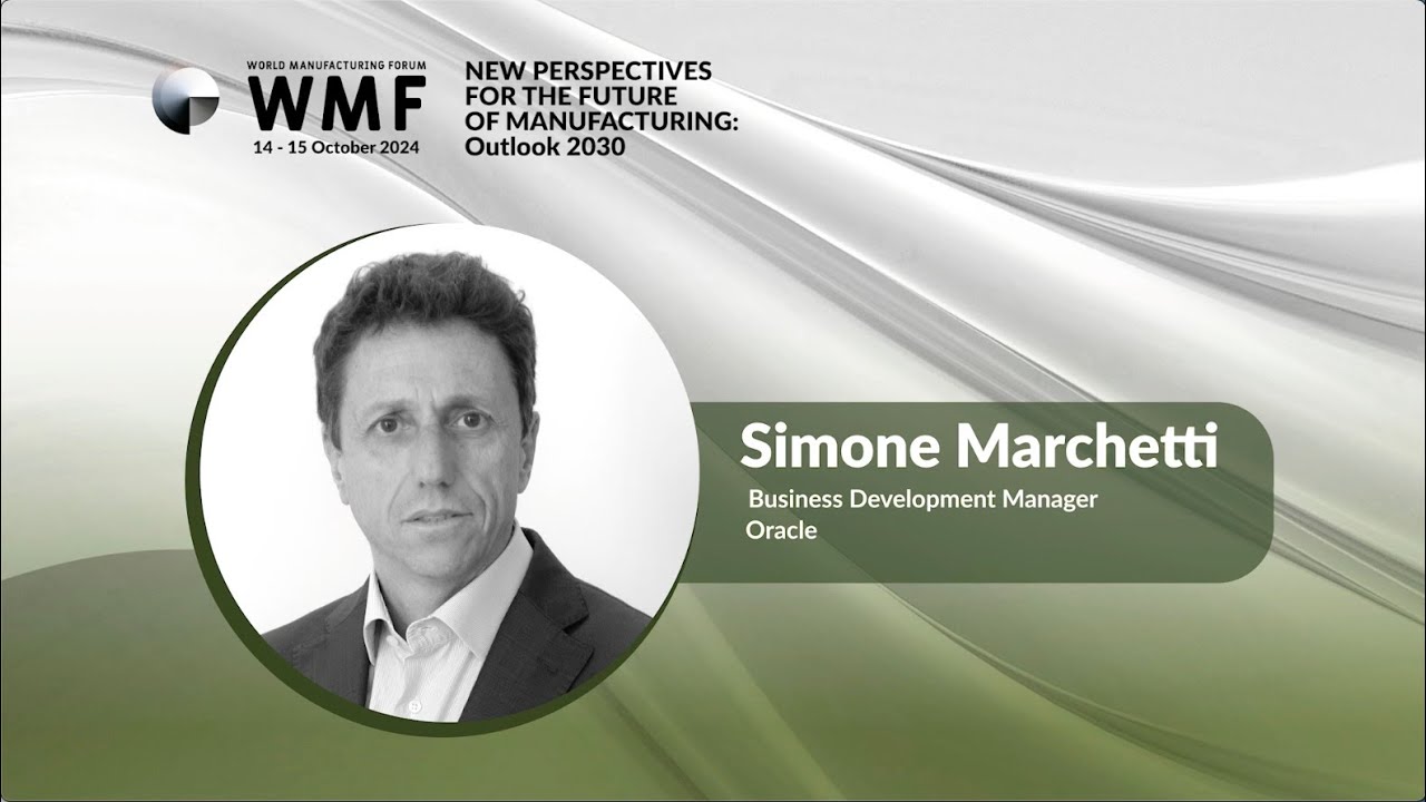 Interview with Simone Marchetti, Business Development Manager, Oracle ...