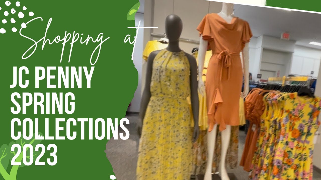 Shop with me at JC Penny!! Spring collections!! - YouTube