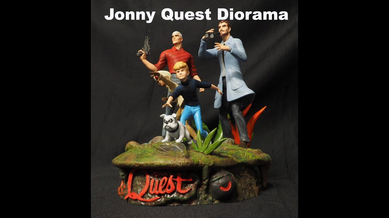 Jonny Quest Diorama - YouTube