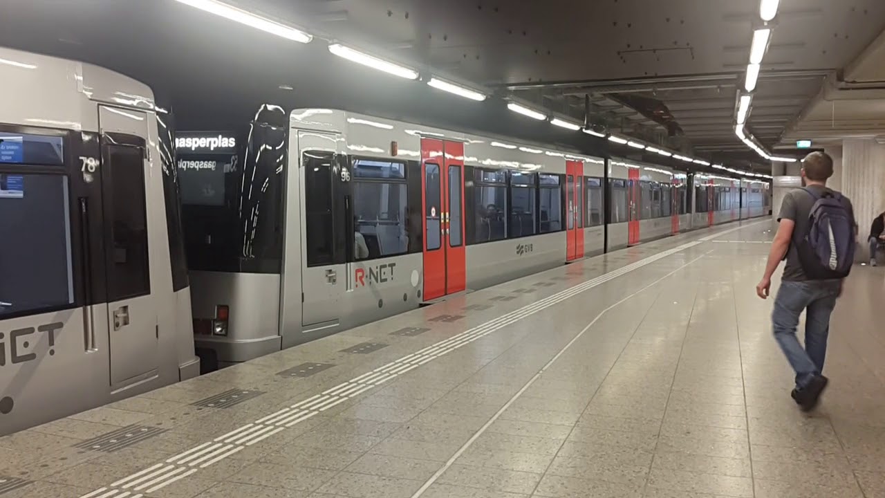 Amsterdam | Metro M53 departing to Gaasperplas - YouTube