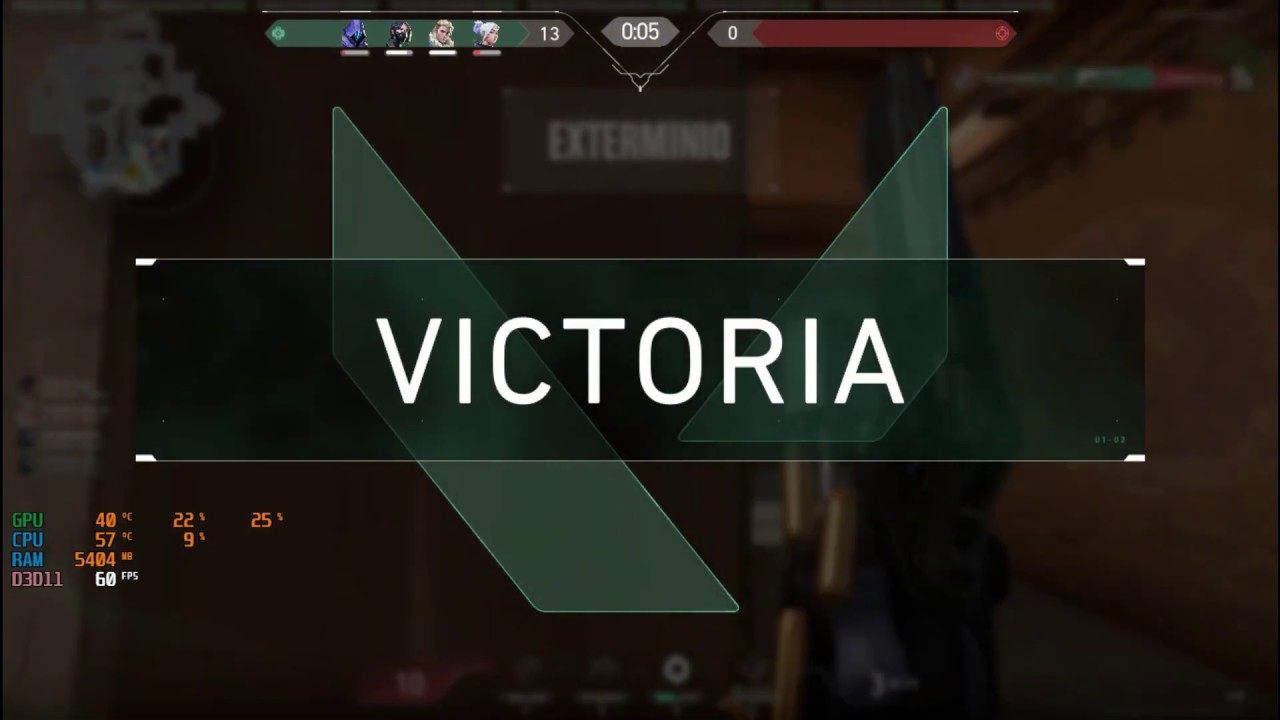 VALORANT VICTORIA 13-0 OMEN - YouTube