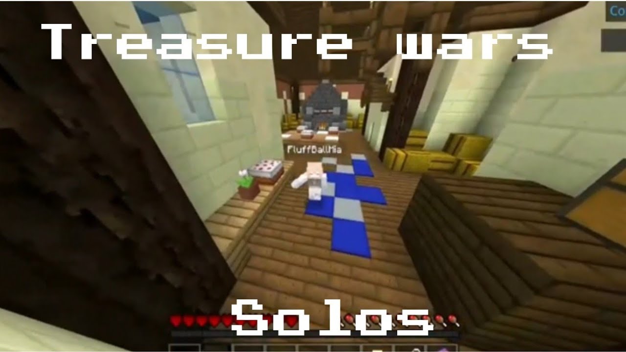 Treasure Wars Solos, Minecraft, Hive - YouTube