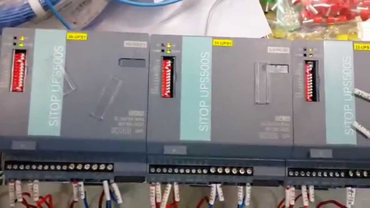 Simatic Siemens SITOP UPS500S 6EP1933-2EC51 test - YouTube