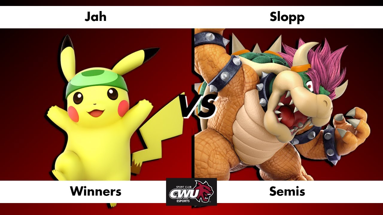 Jah (Pikachu) vs Slopp (Bowser) - Winners Semi-Final - CWU Spring ...
