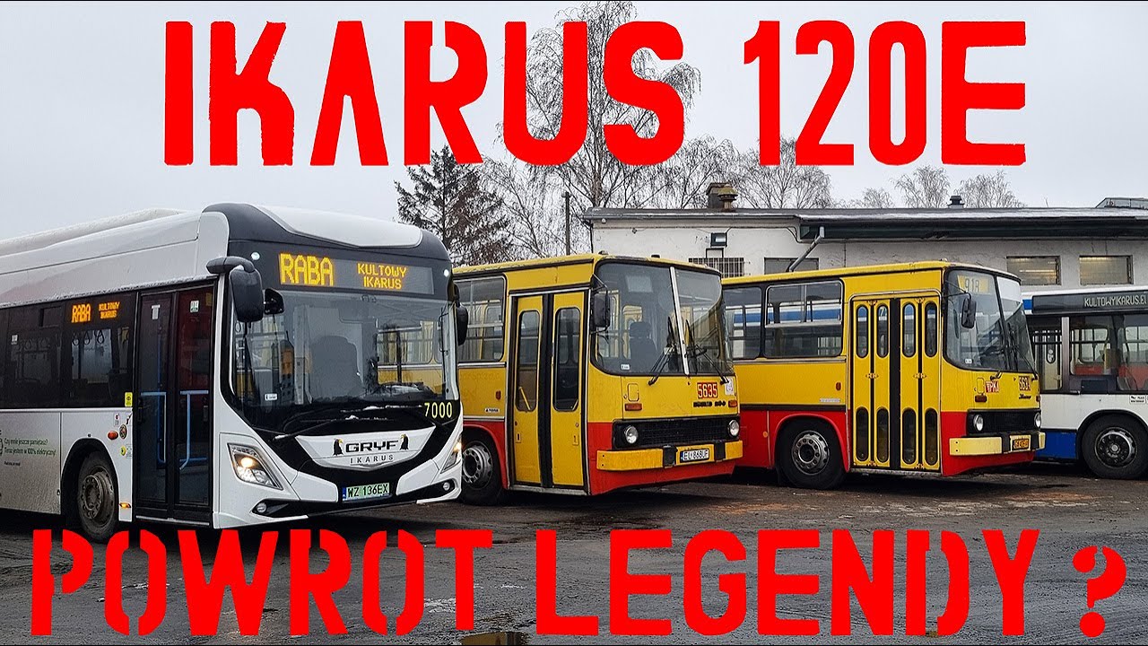 Testujemy elektrycznego Ikarusa 120e! Innowacje w świecie autobusów ...