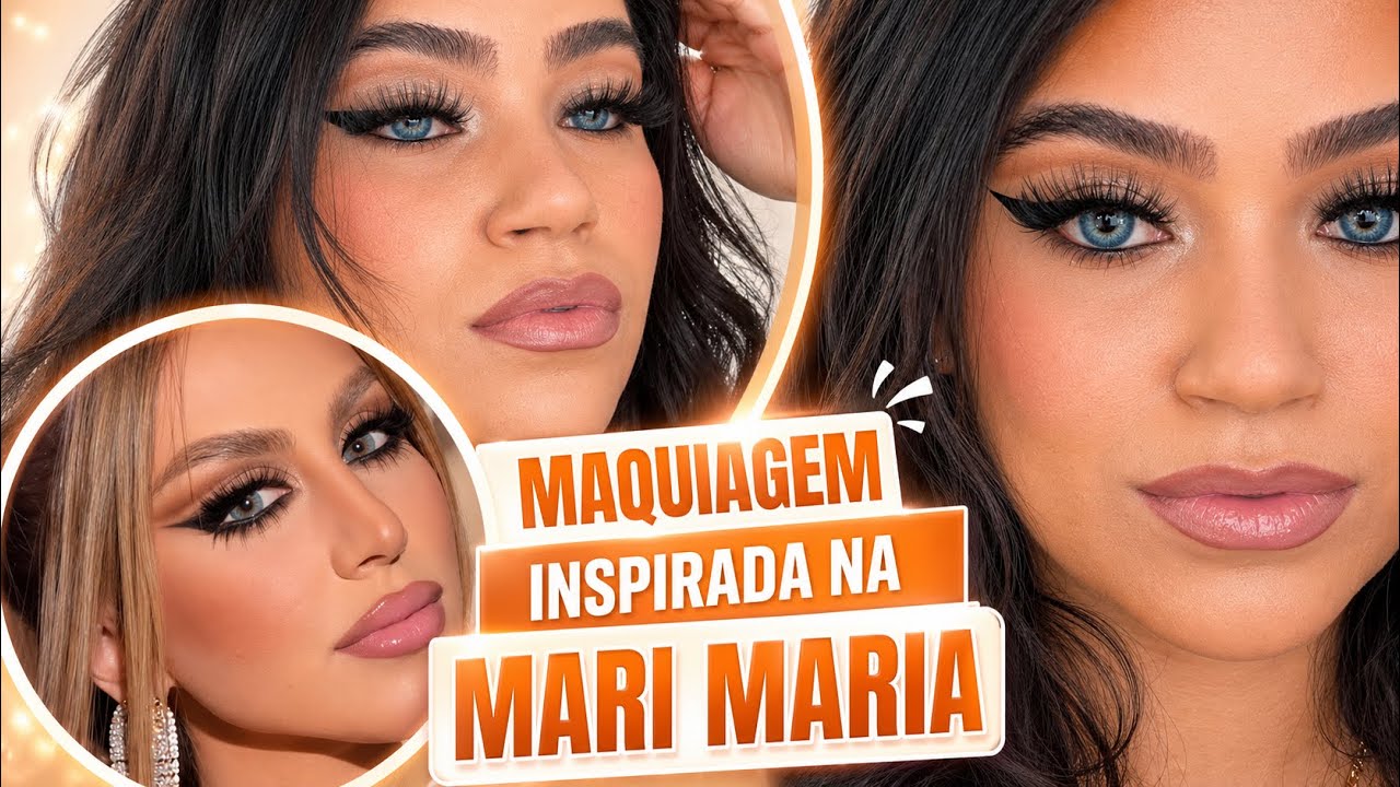 MAKE INSPIRADA NA MARI MARIA BY HELDER MARUCCI - YouTube