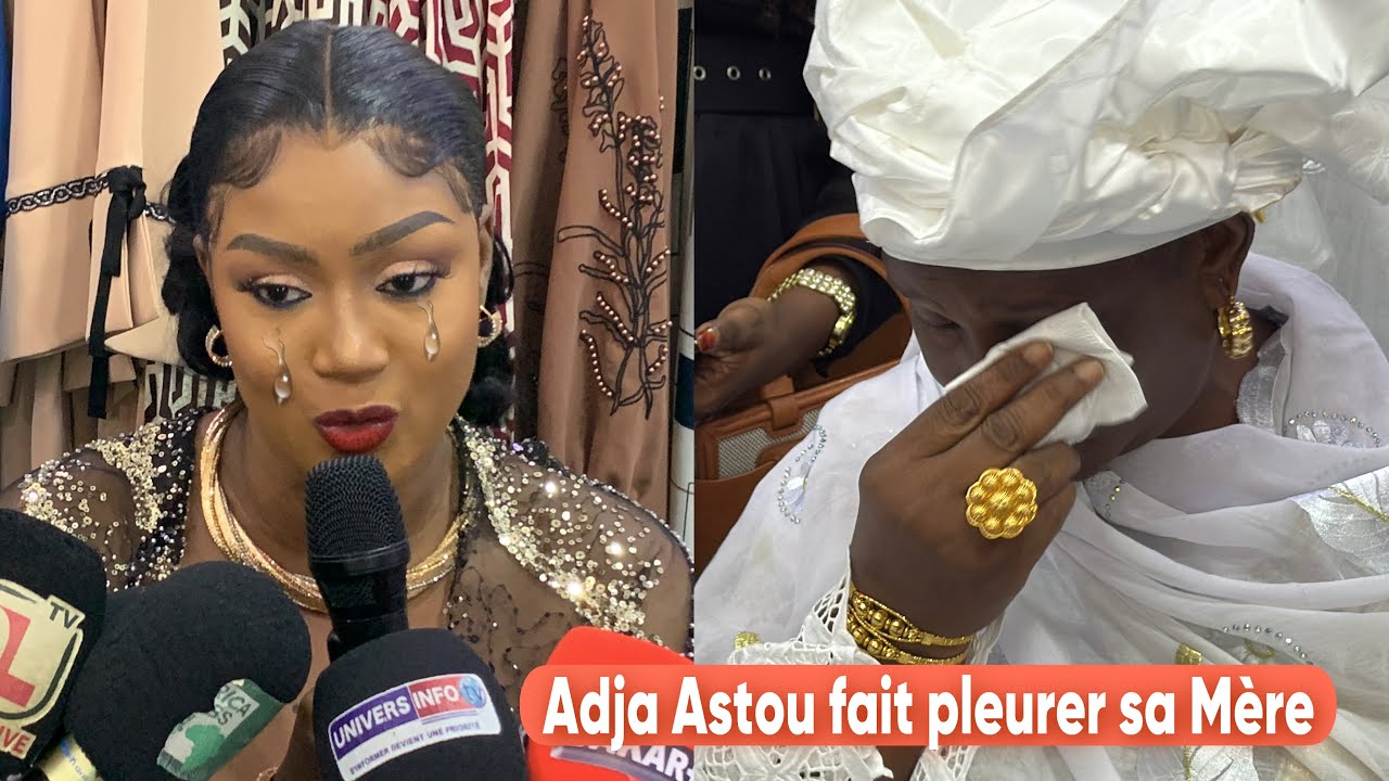 Ndeysan😭Bimay Amé 14 ans la sama Papa Gagnou,la présentatrice Adja ...
