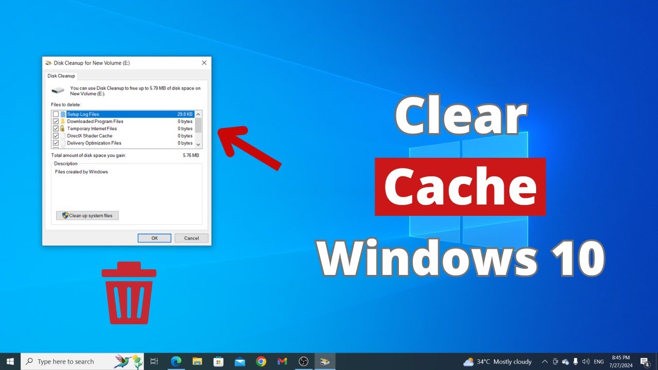How to Clear Cache in Windows 10 - YouTube