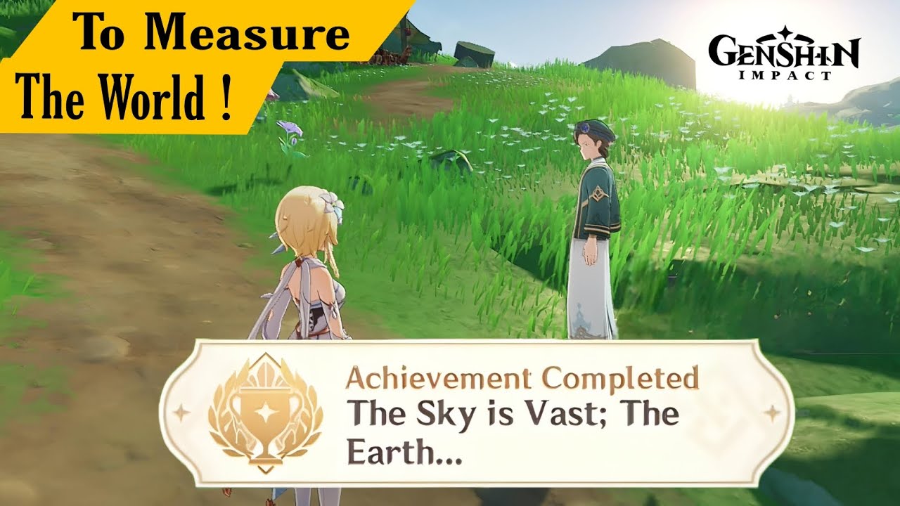 To Measure The World | Commission Quest | Genshin Impact #genshinimpact ...