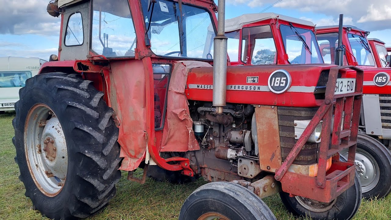 massey ferguson 185 with pressure control - YouTube