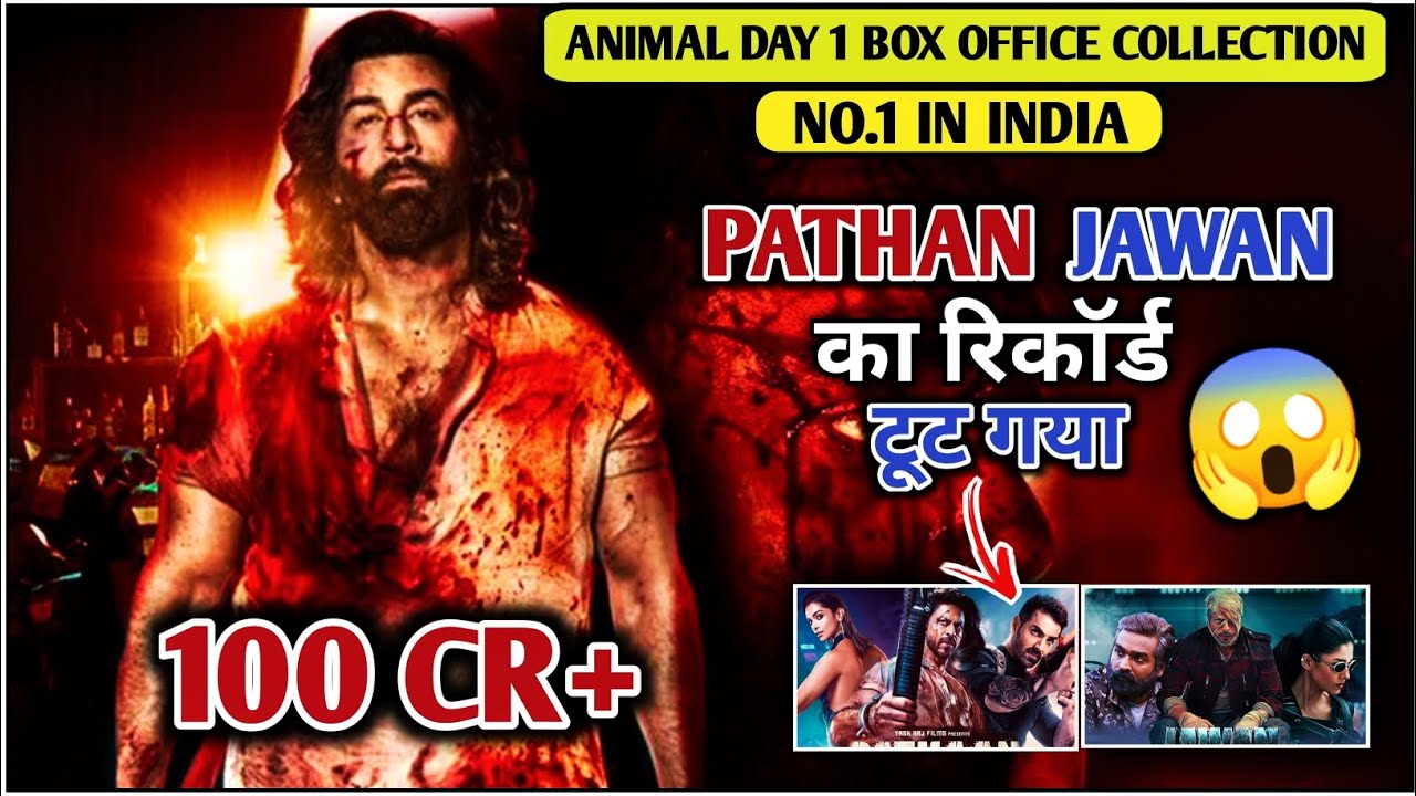 Animal Box Office Collection India And Worldwide | Animal Box Office ...