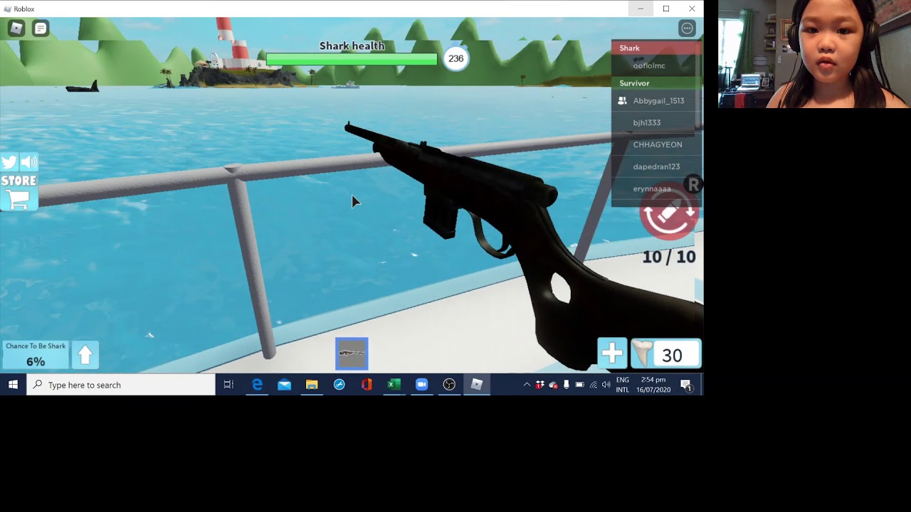 Abby and Ate Ally Playing Roblox - YouTube