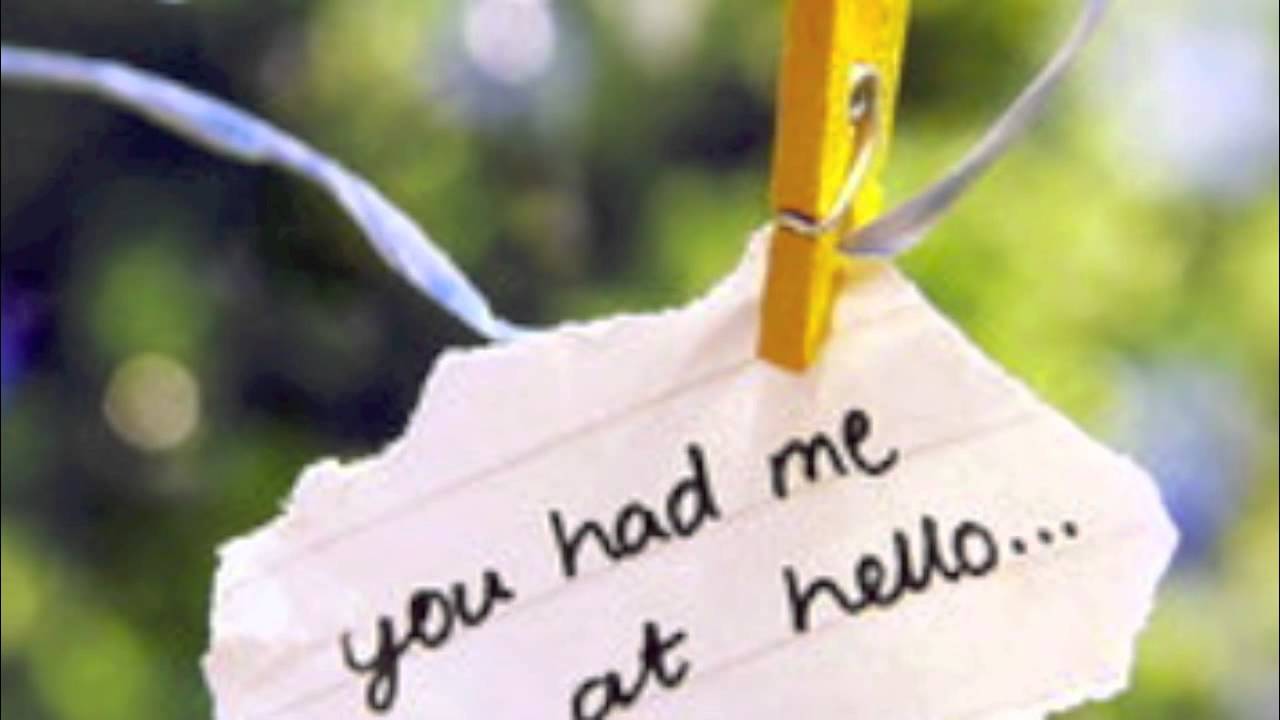 You had me at hello ADTR lyrics and song - YouTube