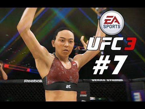 UFC 3 Women's Strawweight Career Mode Walkthrough Part 7 - RIVAL FIGHT ...