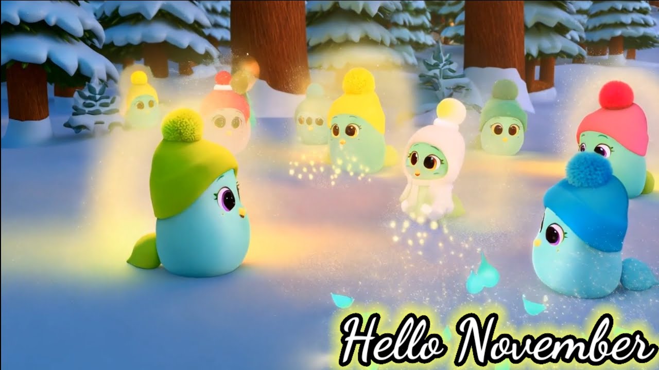 November Months Songs || Nursery Rhymes & Kids Songs - YouTube