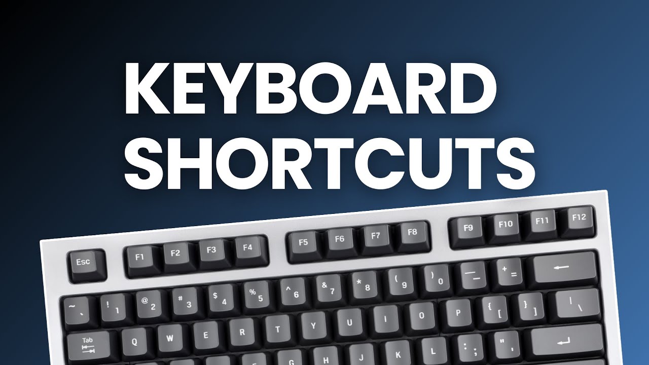 Master Your Computer with Keyboard Shortcuts! - YouTube