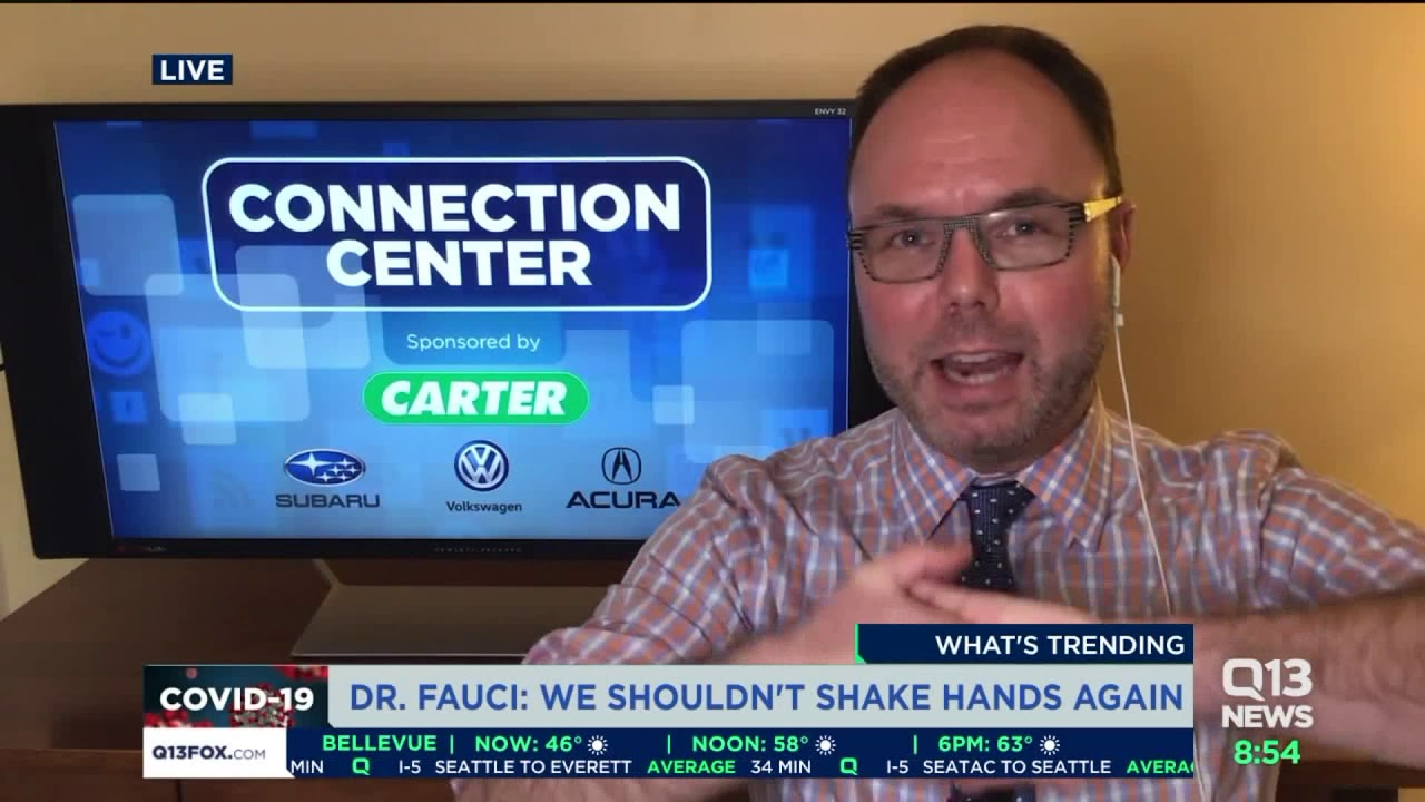 Dr. Fauci says we shouldn`t shake hands again - YouTube
