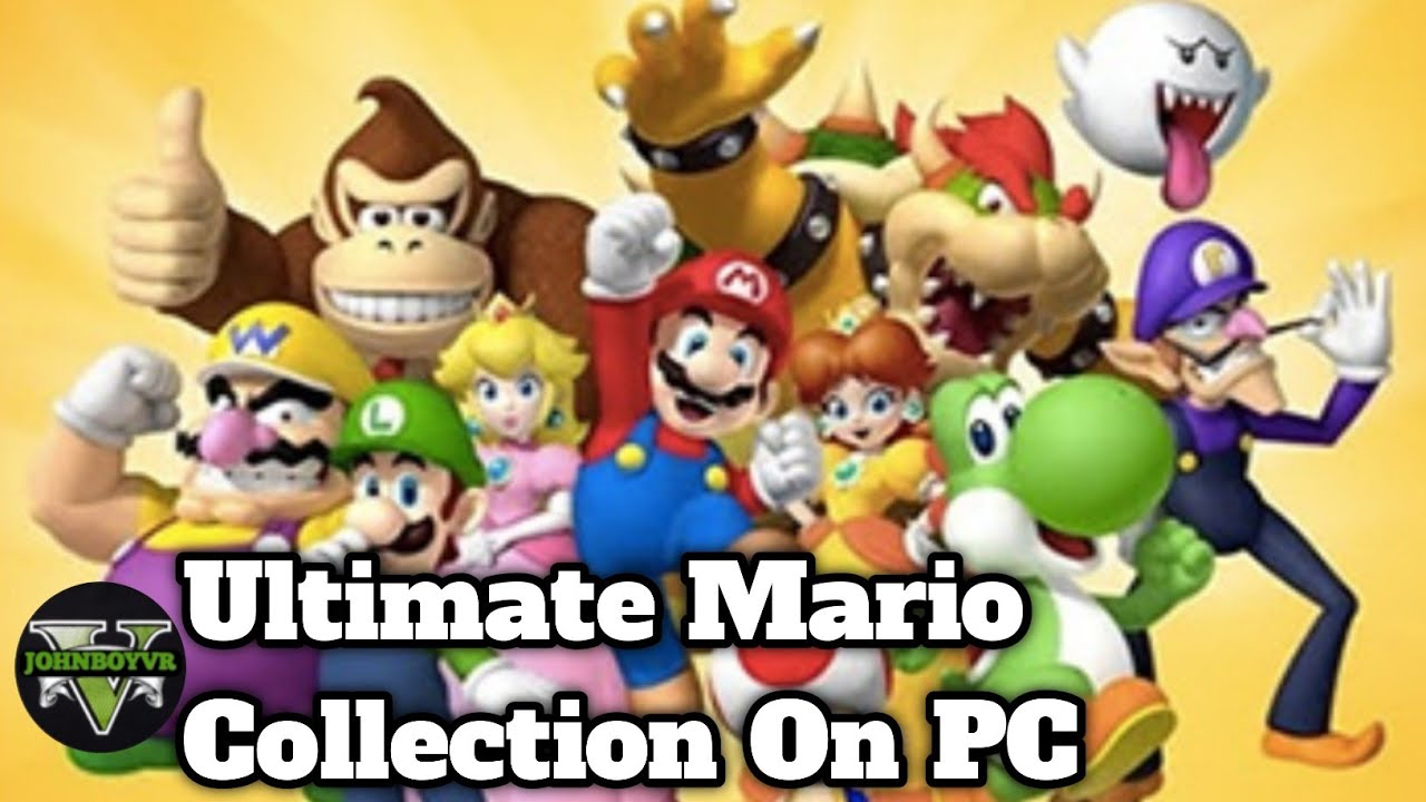 The Ultimate Mario Collection 🍕 Collection On PC - YouTube