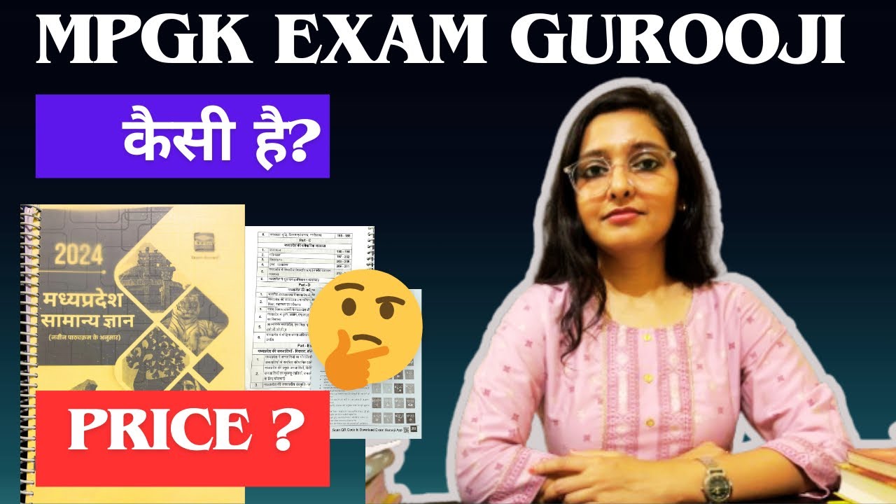 Mpgk Book Review |Best Book for Mpgk in Hindi Medium |Mppsc 2024 - YouTube