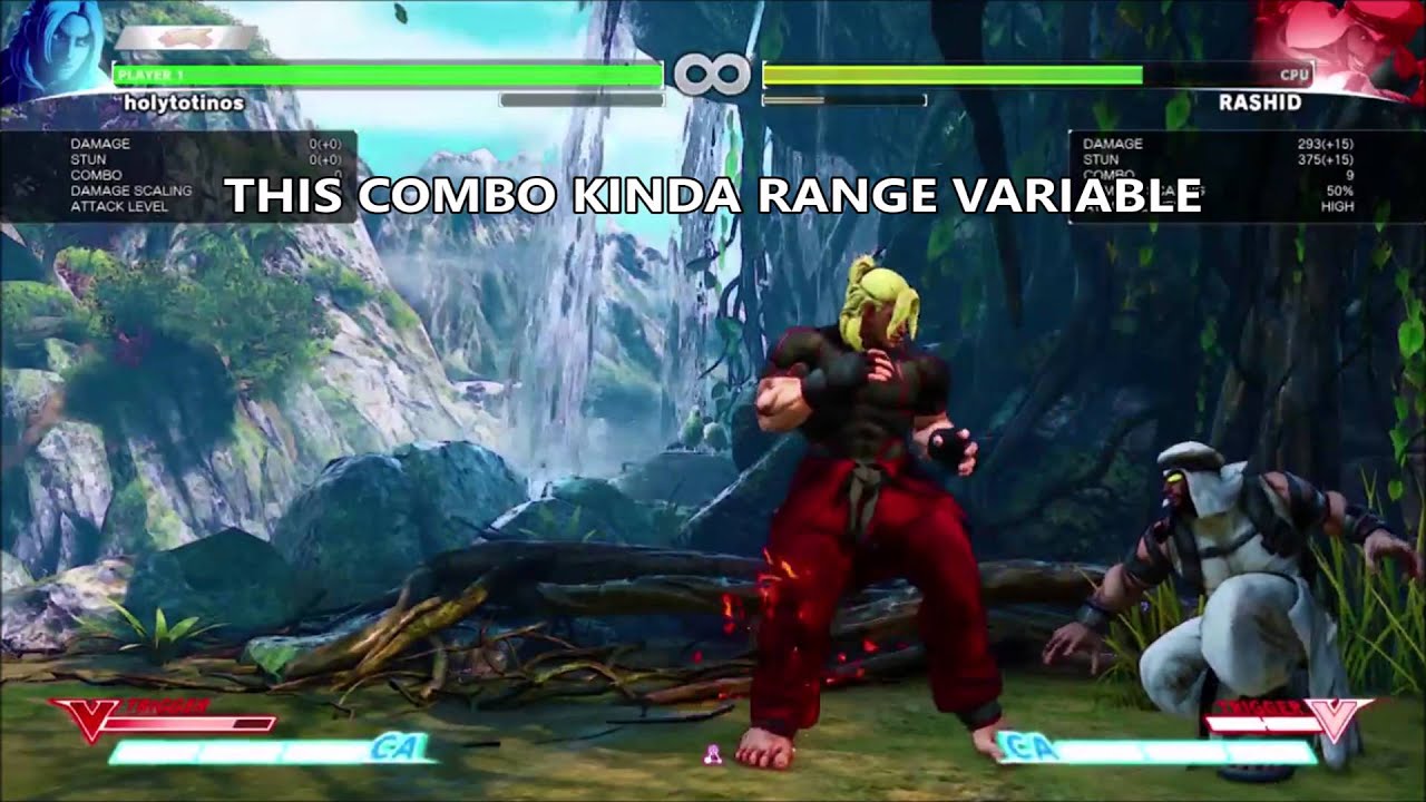 SFV More Ken Combos - YouTube