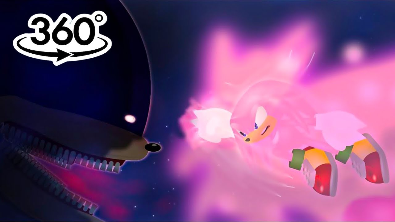 360° VR Super Knuckles vs Shin Sonic - The Sonic Tapes (Stick Nodes ...