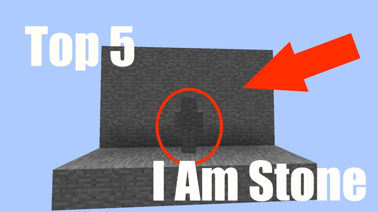 Top 5 Best "I Am Stone" Minecraft Hypixel Skywars Moments - YouTube