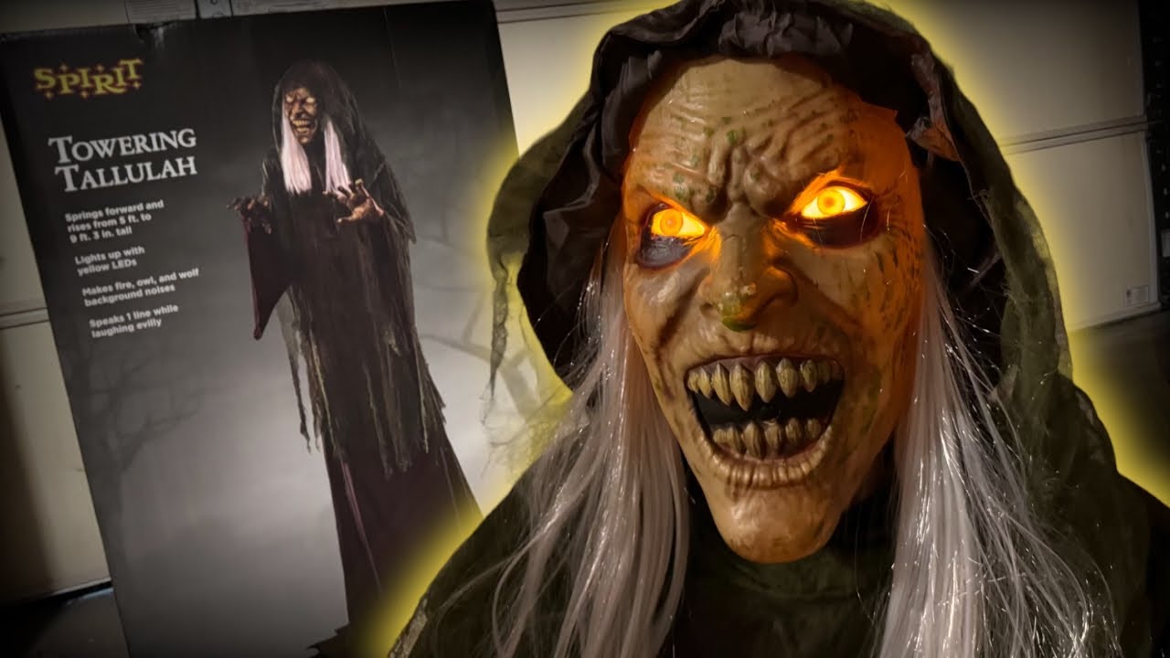 Spirit Halloween - Towering Tallulah Unboxing/Setup | Halloween 2024 ...