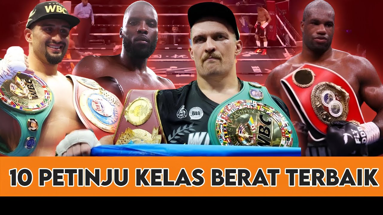 Tinju Dunia HARI INI‼️10 Petinju Kelas Berat Terbaik Tahun 2024 Menurut Boxrec | Tinju Desember ...