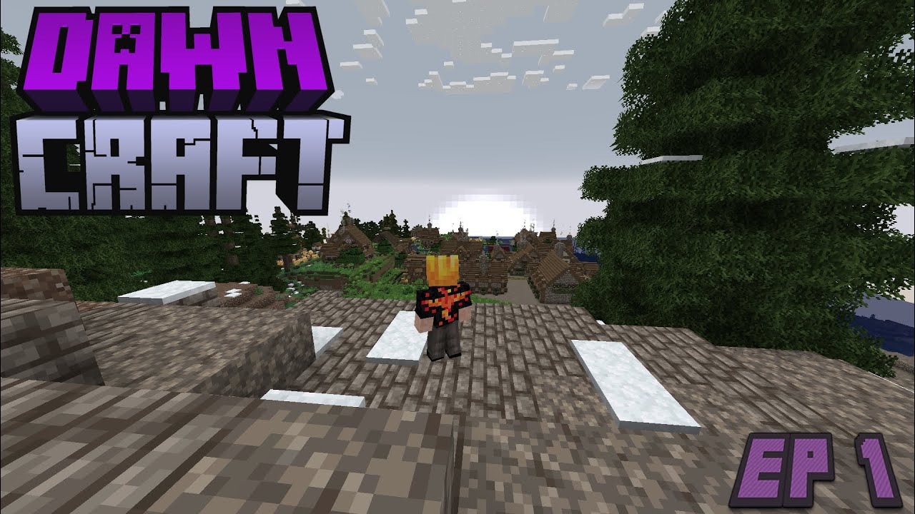 DawnCraft Modpack ep 1 A new Dawn - YouTube