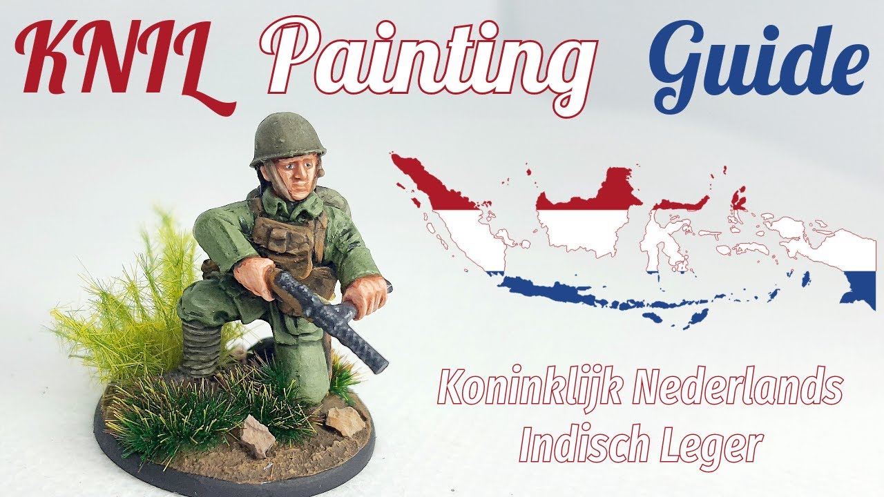 Let's Paint Dutch East Indies KNIL Army Figures 28mm | May 40 ...