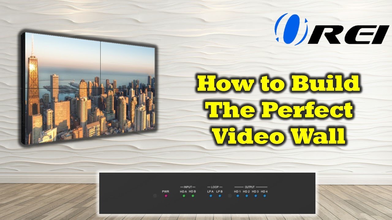 How To Create The Perfect Video Wall - YouTube