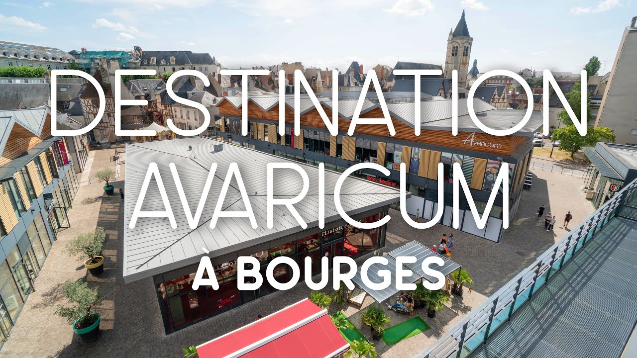 Présentation du Centre Commercial Avaricum à Bourges - YouTube