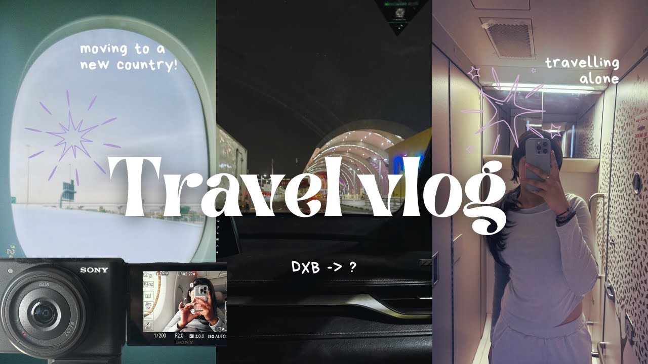 TRAVEL VLOG ️| Country reveal!!| Traveling alone| Real talk and more ...