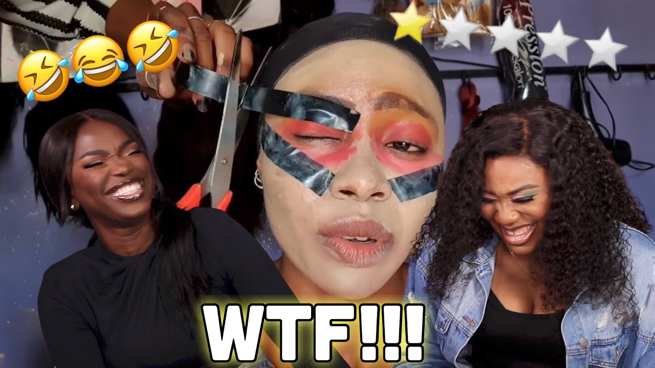 REACTING TO THE WORST REVIEWED MAKEUP ARTIST W/AMY CEESAY | ASK WHITNEY ...