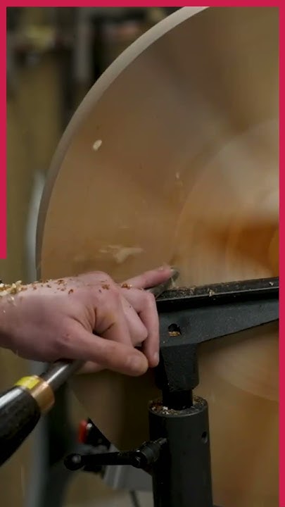 Look back at Nathanael turning a coronation platter! #britainsbestwoodworker #woodturning #royal ...